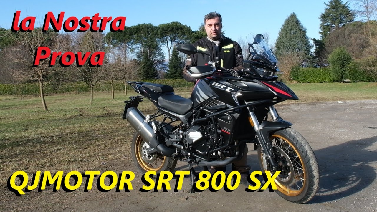 QJMOTOR SRT800SX TEST COMPLETO - YouTube