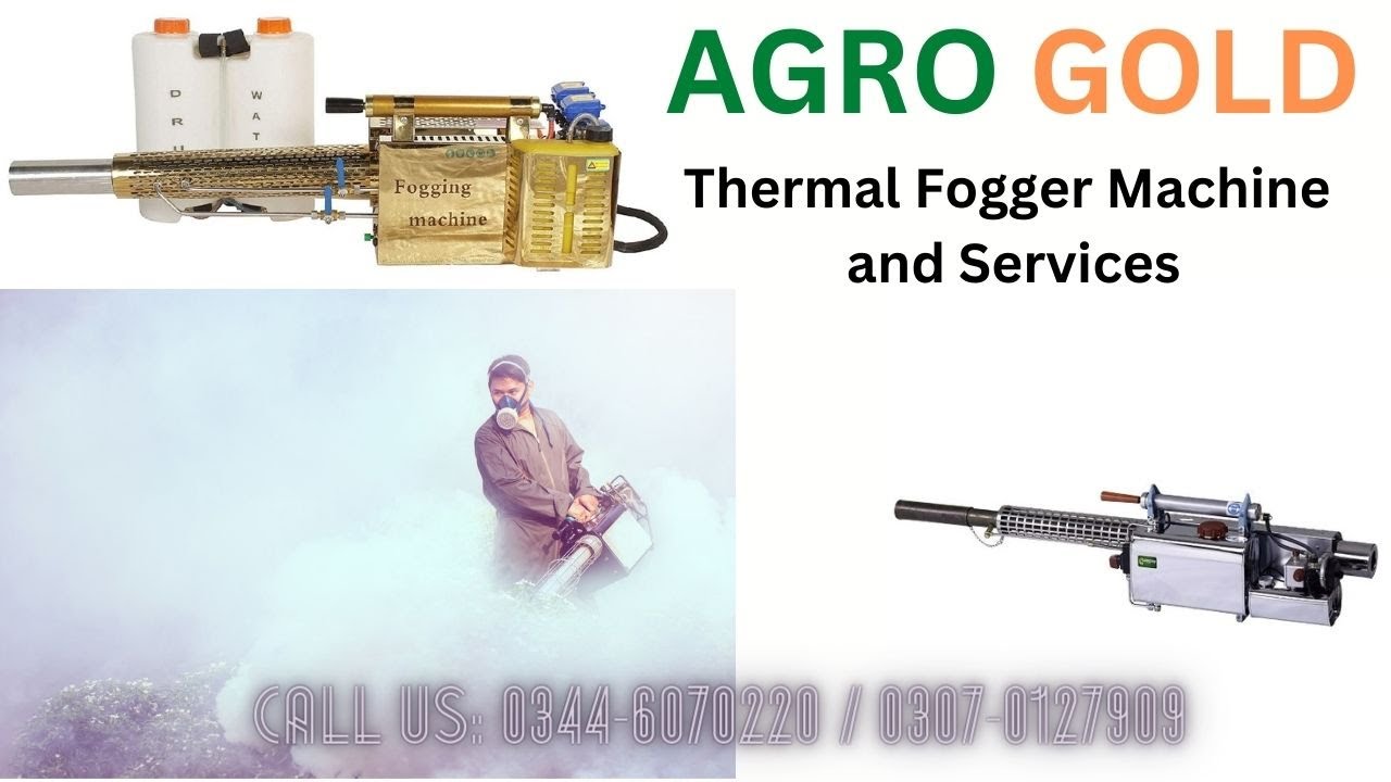Thermal Foggar Machine|Fogging Machine|Agro Gold - YouTube