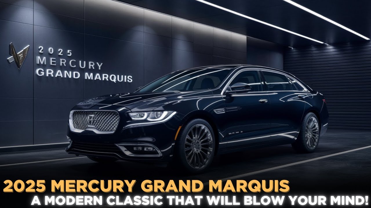 Discover the Stunning 2025 Mercury Grand Marquis: A Modern Classic That ...