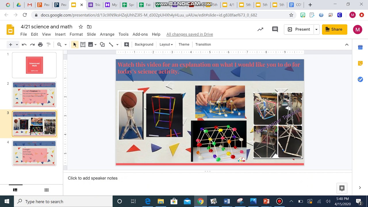 triangle stem project explanation - YouTube