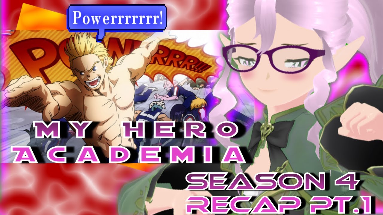 My Hero Academia Season 4 pt.1 | My Cringe Recap - YouTube