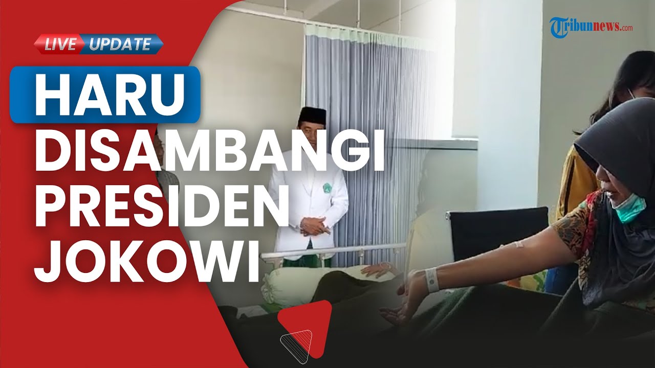 Momen Haru Pasien RSI Surabaya Dikunjungi Presiden Jokowi saat Resmikan Gedung: Seperti Mimpi ...