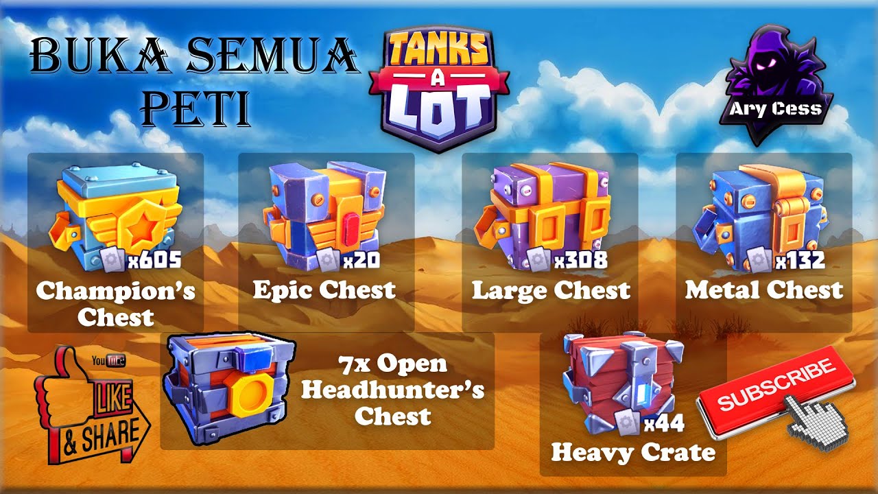 Tanks A Lot - Opening Epic Chest, Large Chest, Metal Chest, Champion's ...