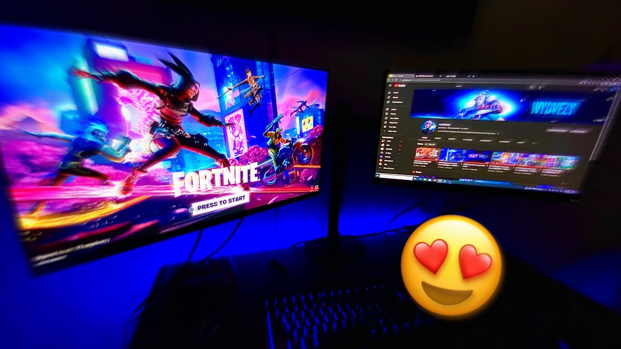 BEST Console Gaming Setup (PS4) - YouTube