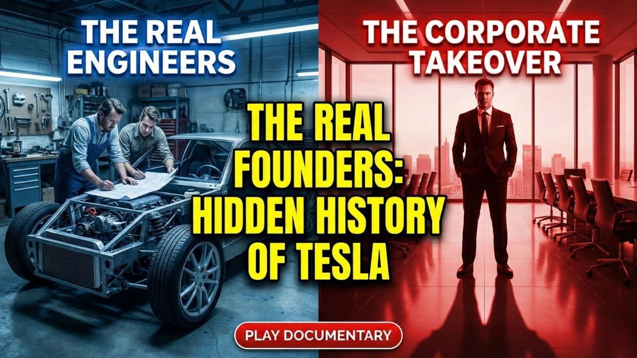 Who Really Founded Tesla? The Truth Behind Elon Musk's Company - YouTube
