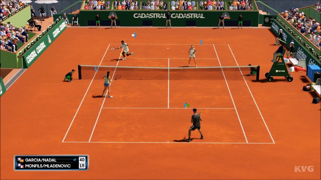 AO Tennis 2 - Mixed Doubles Gameplay (PC HD) [1080p60FPS] - YouTube