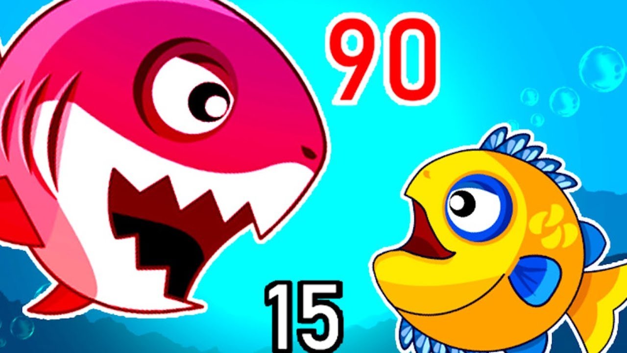 Pc Game For Kids - Fish Eat Getting Big - I LIKE THIS GAME - YouTube