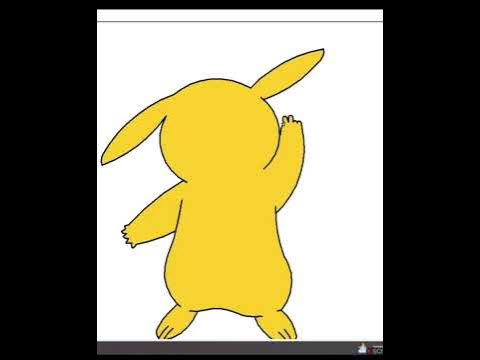 Drawing Pikachu using Python Turtle only - YouTube