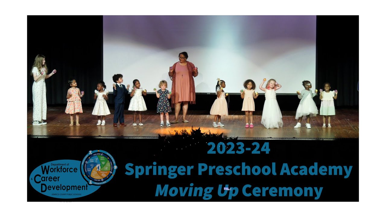 Springer Preschool Academy Moving Up Ceremony - YouTube