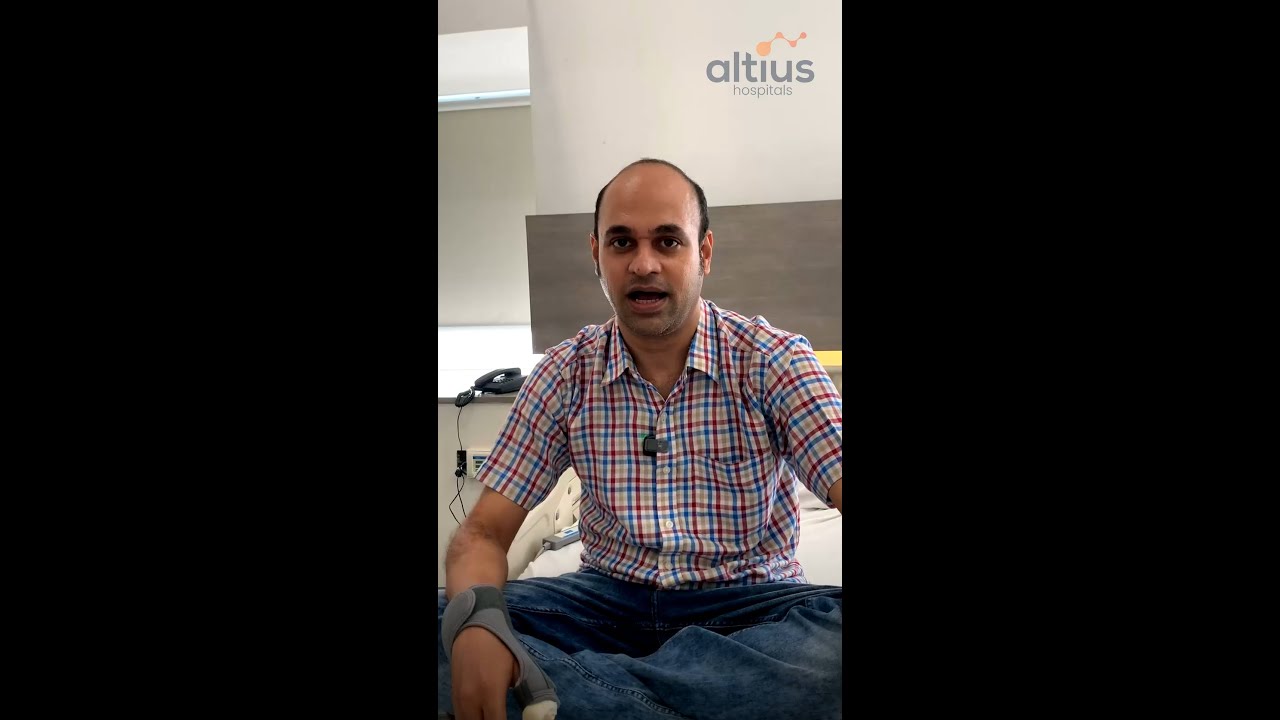 Over a period of time, Altius Hospital has gained our trust. - YouTube
