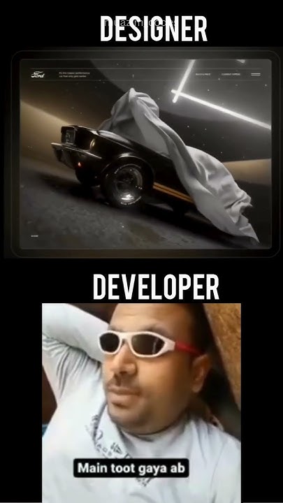 Reason Why Developers Hate Designers 🧑💻shorts Coding Developers Meme Fyp Ytshorts Yt
