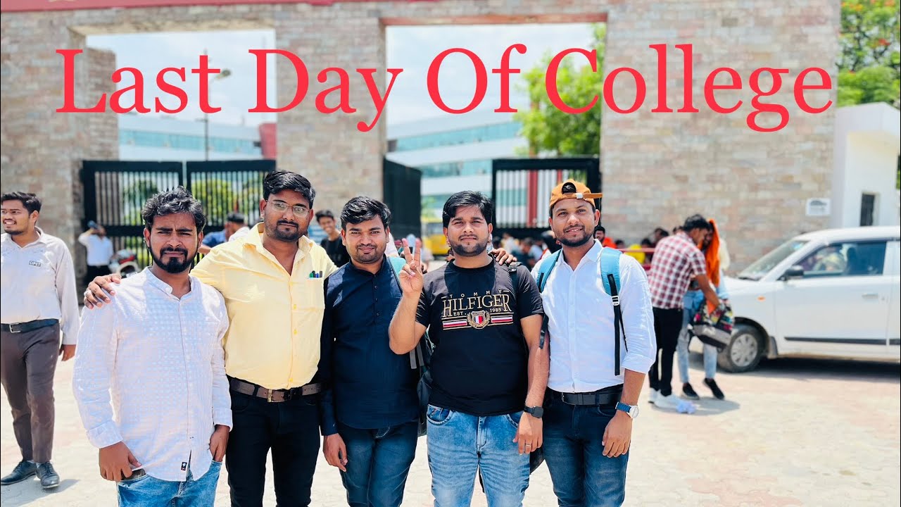 Our college last day of examination of btech #college #collegelife # ...