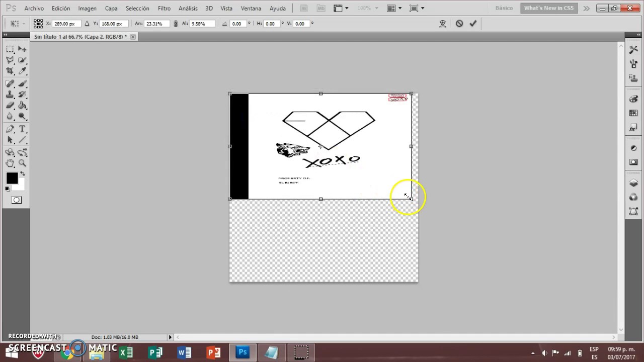 Mini tutorial Photoshop - YouTube