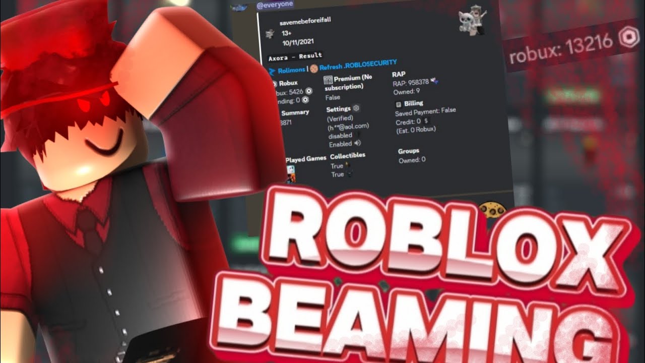 How to beam Roblox account using mobile/pc (educational purposes)easy ...