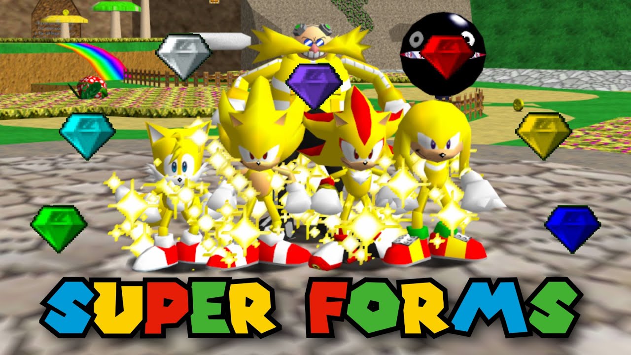 Super Mario 64 Coop DX - Super Forms v4.2.1 + Modern Sonic Pack 1.5 - YouTube