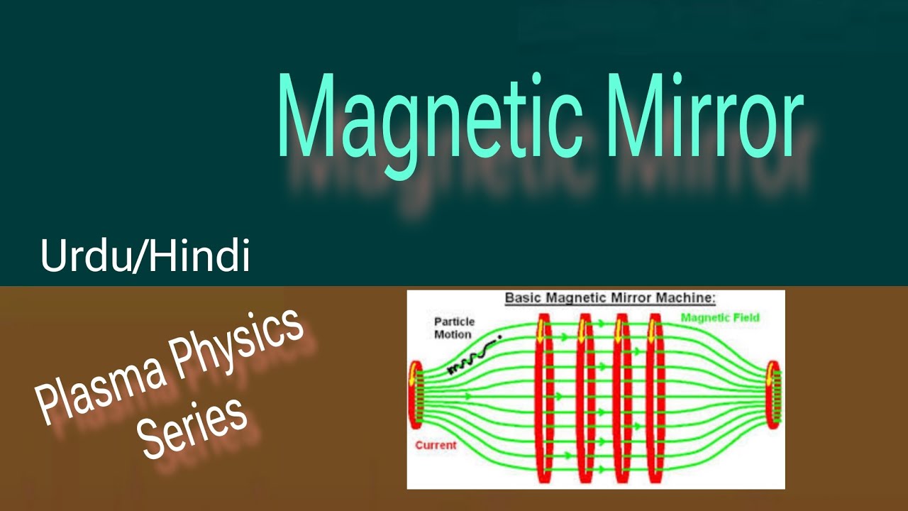 Magnetic Mirror | Confinement of Plasma | Plasma Physics | Vid#03(a ...