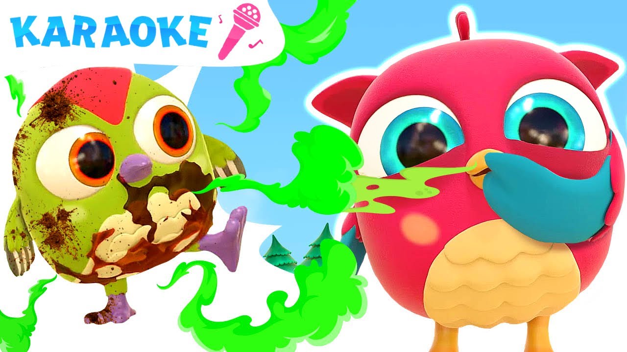 Baby birds go for a walk and Hop Hop the owl shows his friends how to ...
