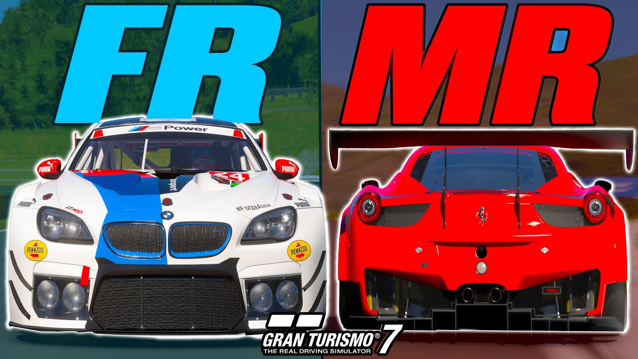 LAS INCREIBLES DIFERENCIAS ENTRE COCHES FR Y MR EXPLICADAS. - YouTube