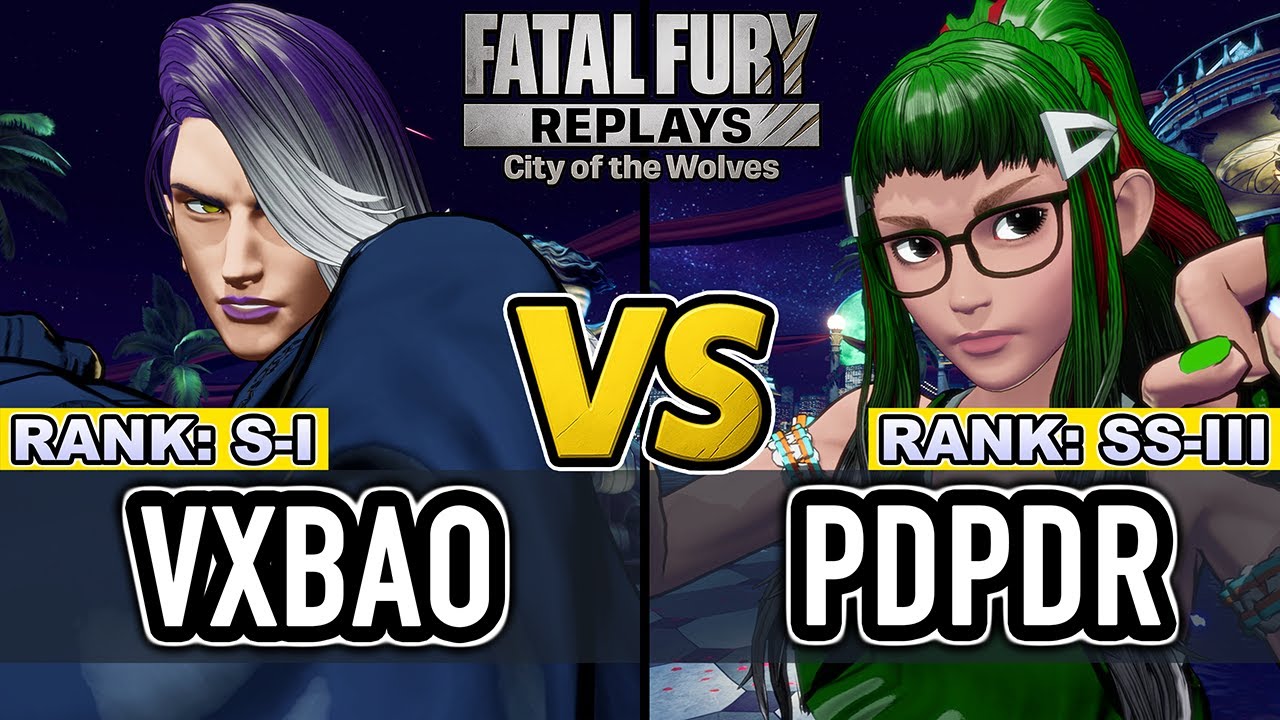 FF COTW VXBAO (Kain) vs PDPDR (Preecha) Fatal Fury CotW High Level ...