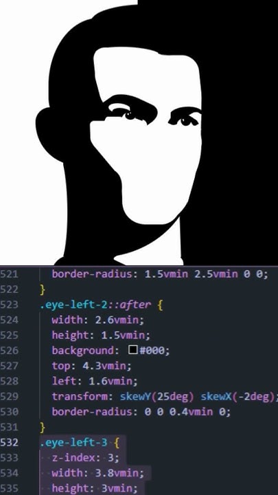 Así dibuja un programador DIBUJANDO CON CSS CR7 - Cristiano Ronaldo #html #css #art - YouTube