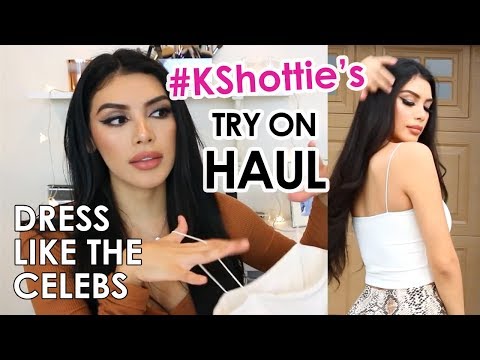 #KShottie Try On Haul 2 - Dress Like the Celebs | Cute Crop Top,  Snake Print Leggings & | KnowStyle