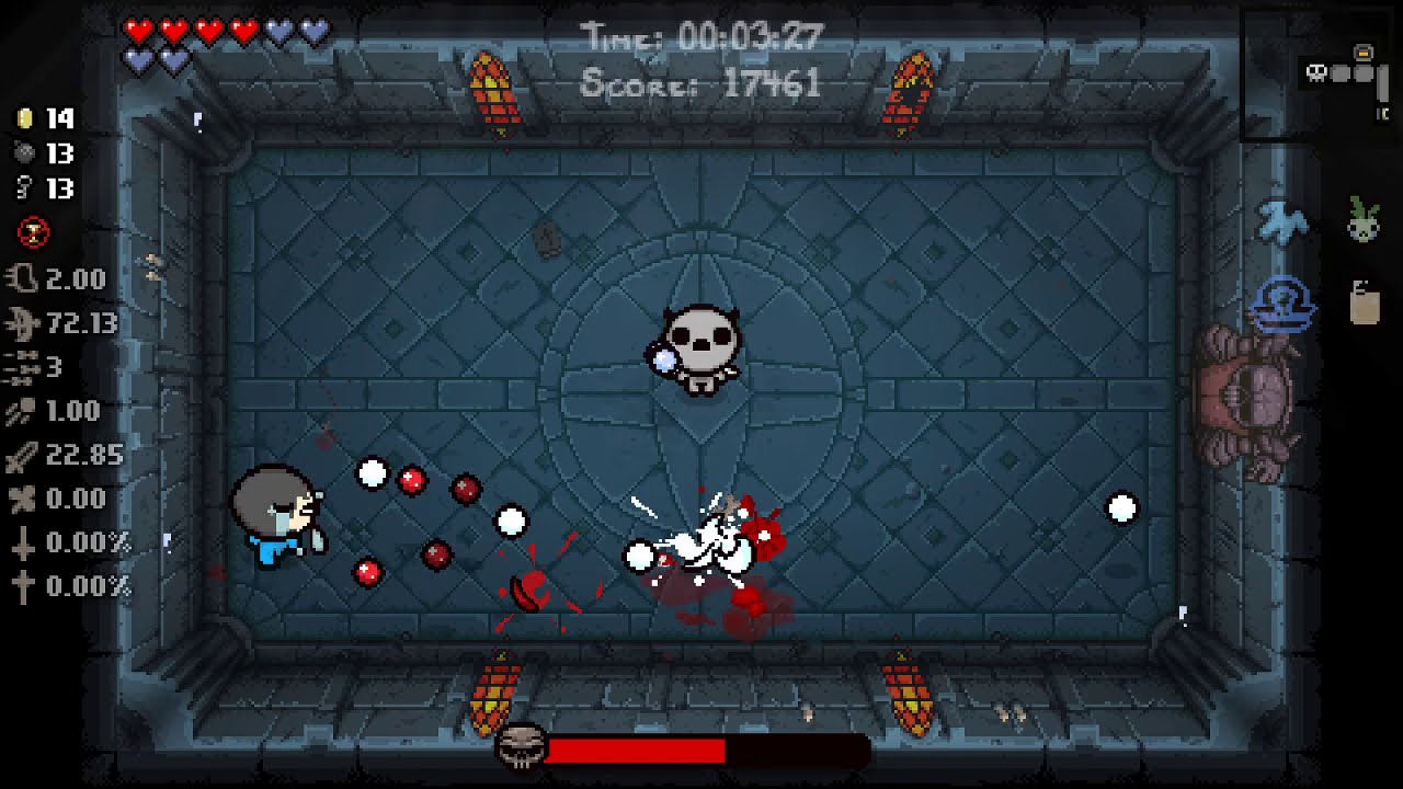 The Binding of Isaac: Apollyon Isaac reskin - YouTube
