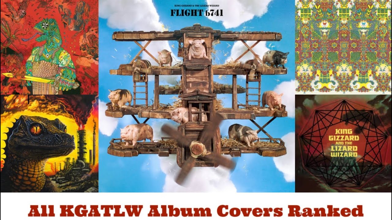 Ranking Every King Gizzard and the Lizard Wizard Album Cover - YouTube