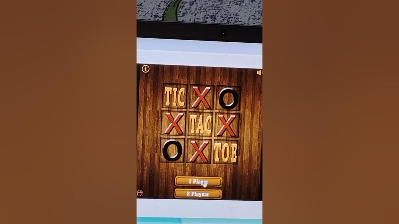 tic-tac-toe online game computer vs me - YouTube