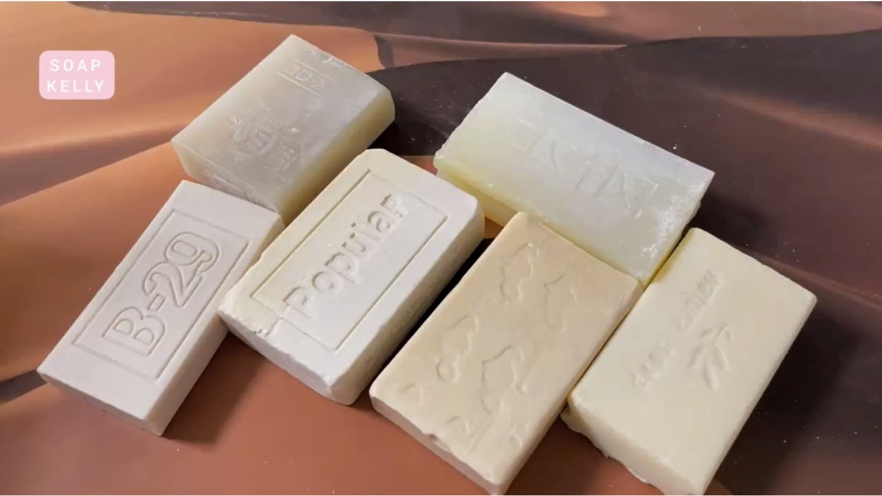Cutting Soap ASMR 🧼Soap Crushing ️New Soap Carving Satisfying Videos ...