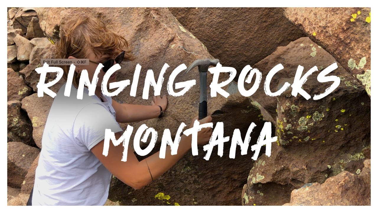 Ringing Rocks / Bizarre "Singing" Boulders in Montana - YouTube