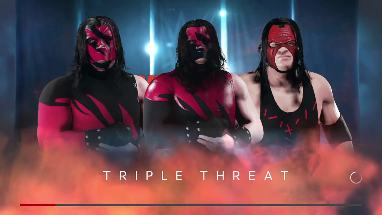 WWE 2K18 Kane '99 VS Kane '98 VS Kane Requested Triple Threat Match ...