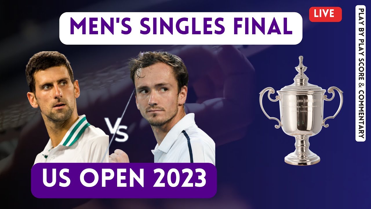 Djokovic vs Medvedev US Open 2023 Men's Final | Tennis Play-by-Play ...