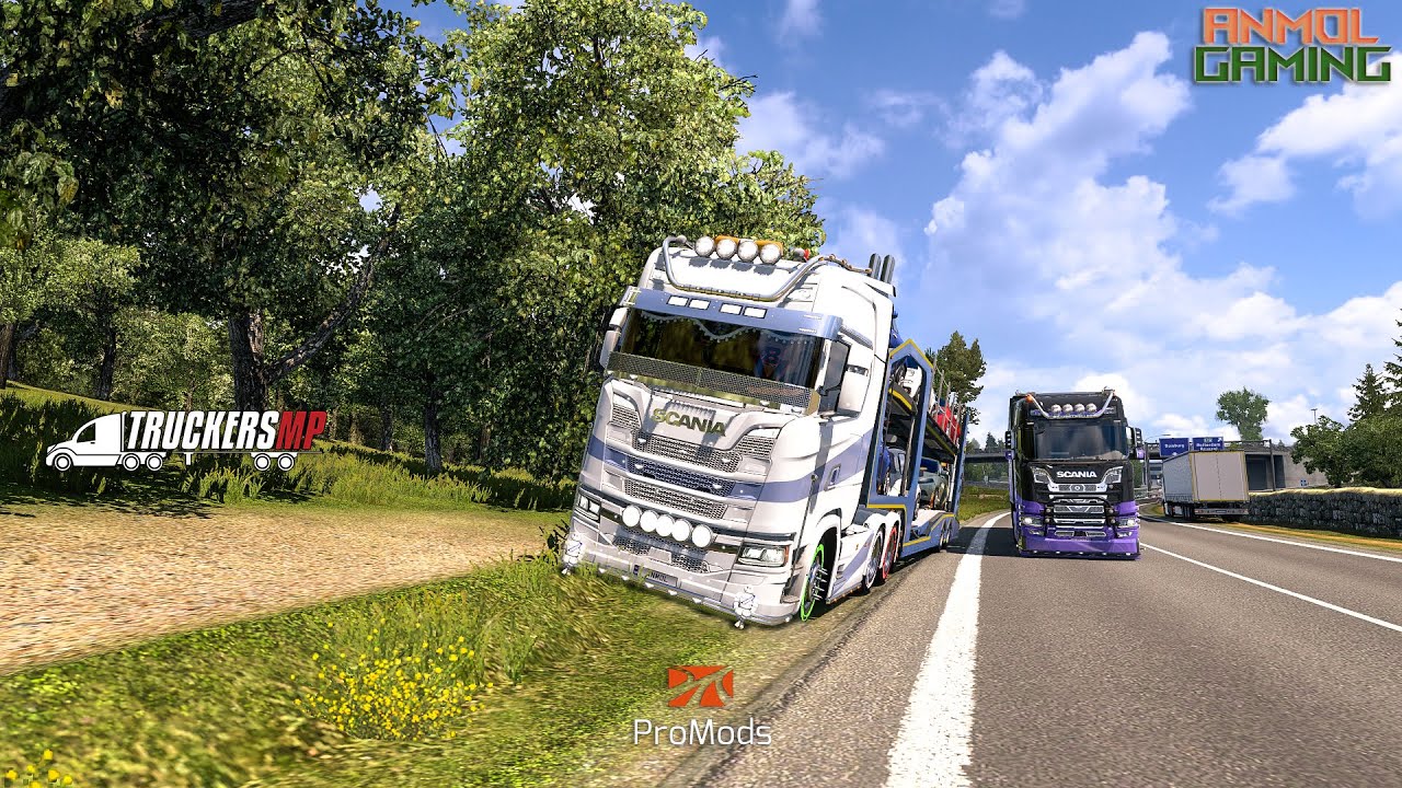 Euro Truck Simulator 2 LIVE Stream | Fun with friends at TMP Convoy ...