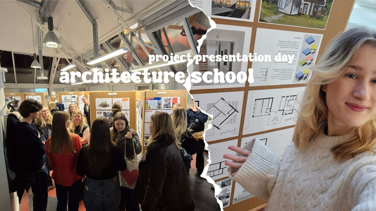 What Architecture Students Showcase at Exhibitions - YouTube