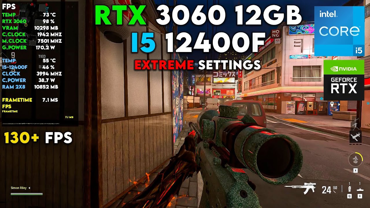 Call of Duty: Modern Warfare III Extreme Settings (130+ FPS) - RTX 3060 ...