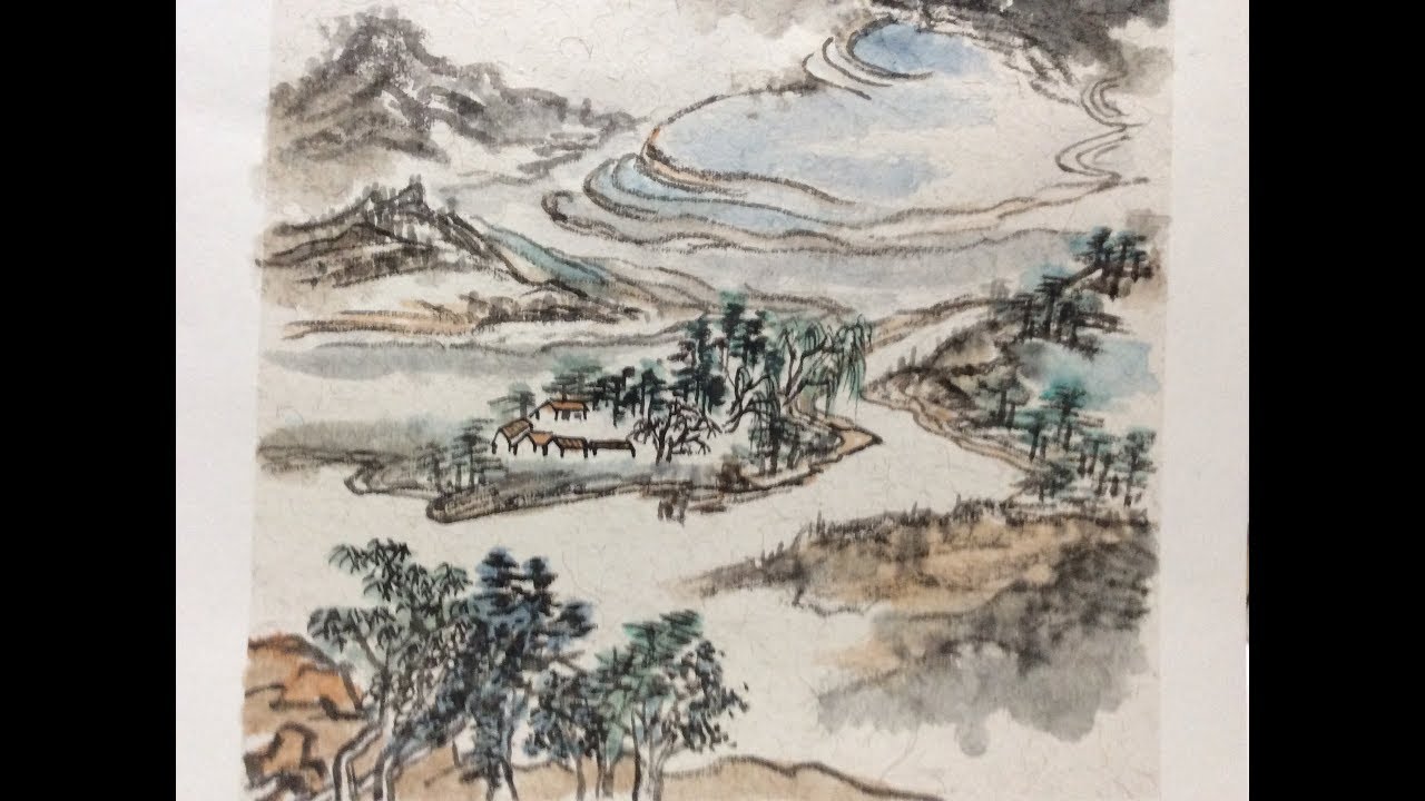 Chinese Ink Wash Painting Original Handmade Painting on Rice (Xuan ...