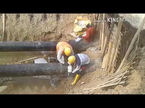 Install bridle/spacer between pipe cashing 20 inch and pipe 16 inch