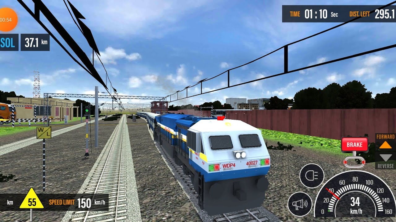 13009/DOON EXPRESS (PT) - DURGAPUR TO GAYA - WDP4 ICF BLUE COACH #train ...