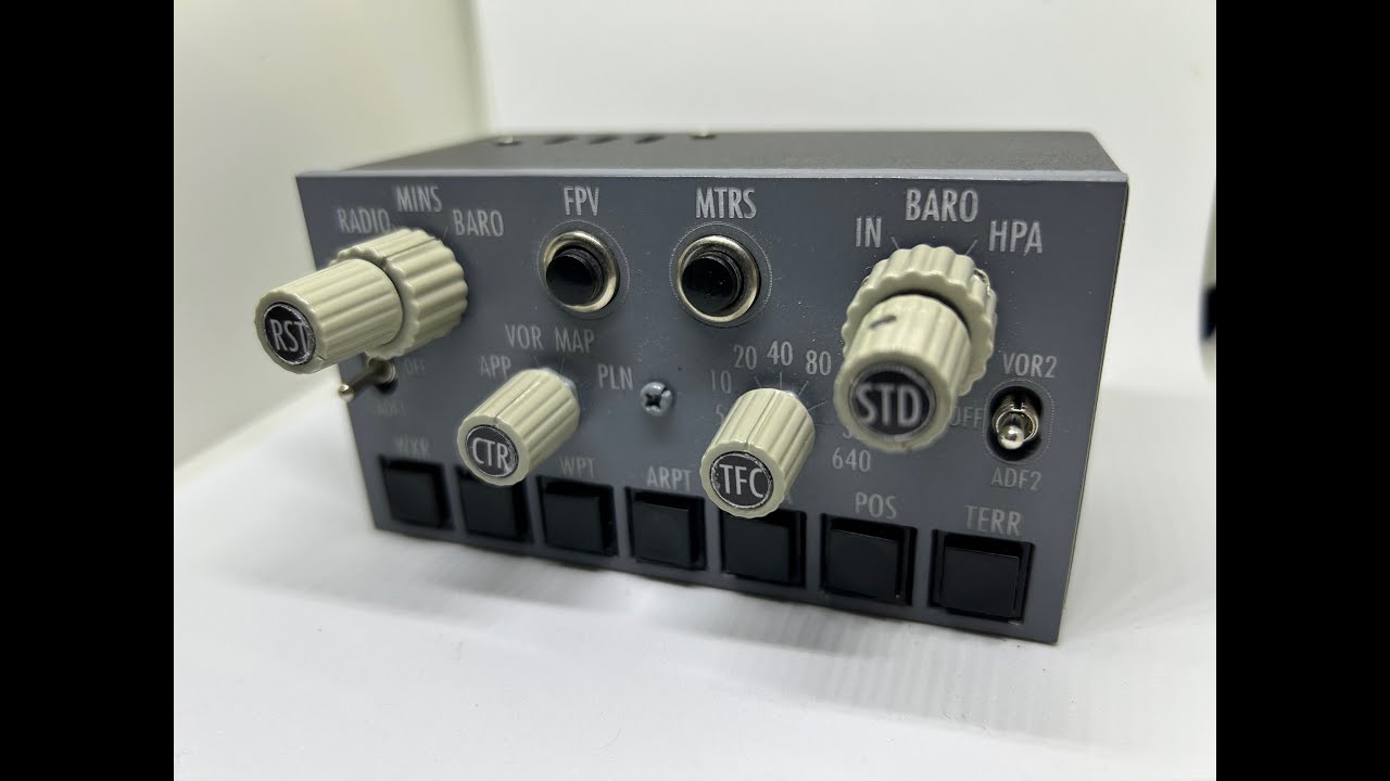 FlightSim SHOP - Boeing 737 EFIS - YouTube