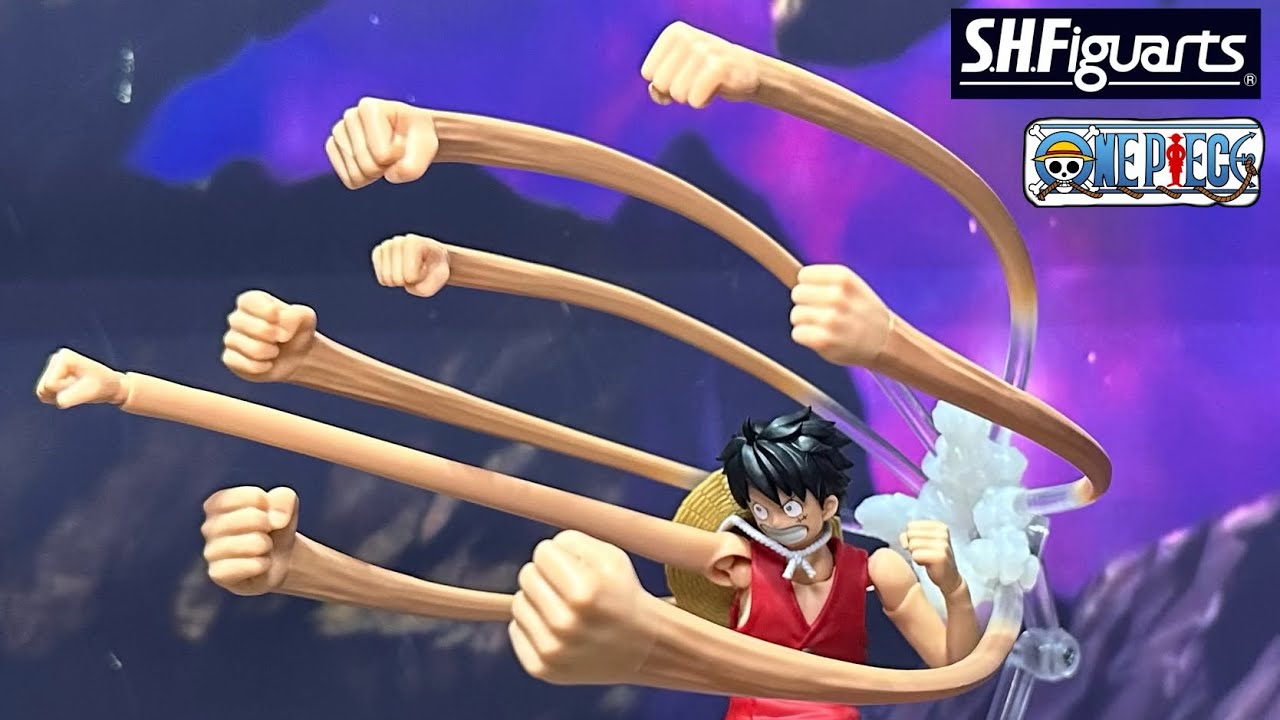S.H.Figuarts ONE PIECE MONKEY.D.LUFFY -ROMANCE DAWN- Gum-Gum OPTION ...