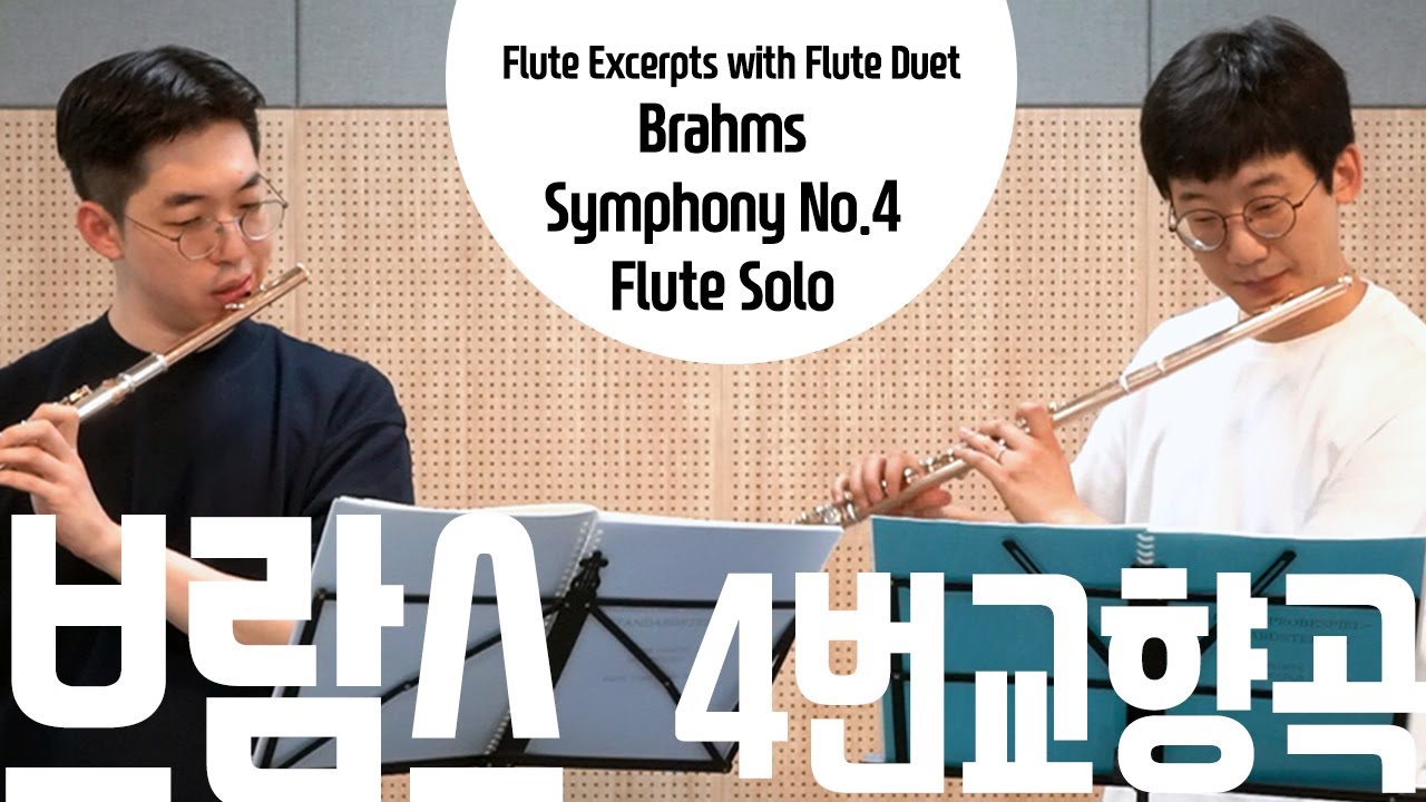 Brahms Symphony No.4 | Flute Excerpts Cycle | 오케액섭 정주행 9 - YouTube