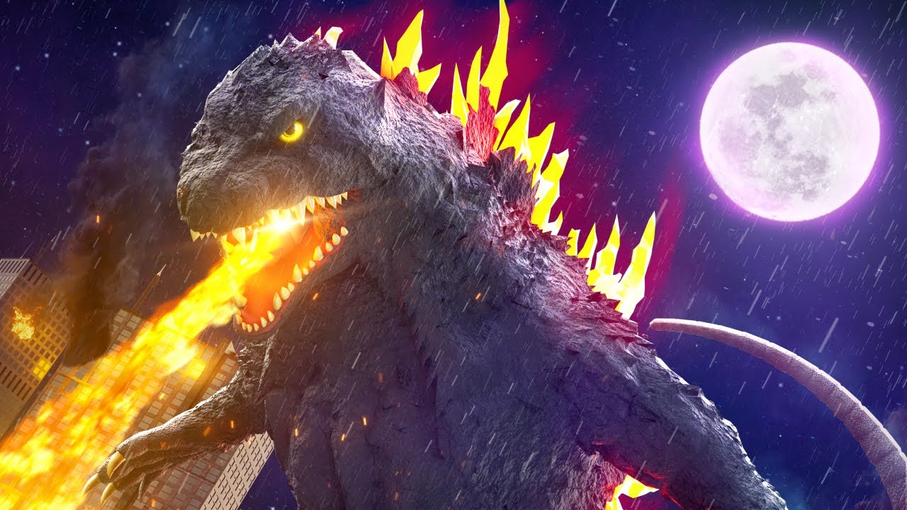 Playing as the Newly Released Millennium Gojira Remodel! (Kaiju ...