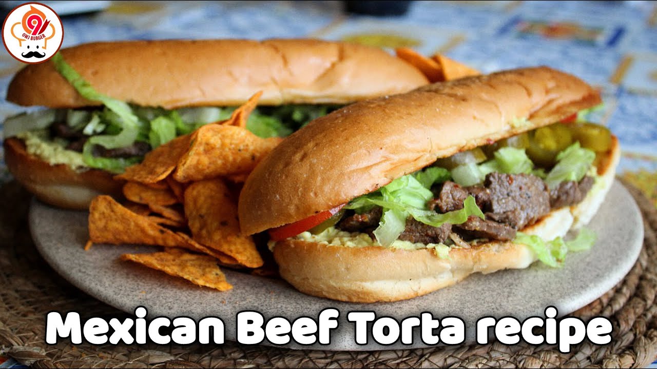 Mexican Beef Torta recipe | A Flavor Explosion in Every Bite - YouTube