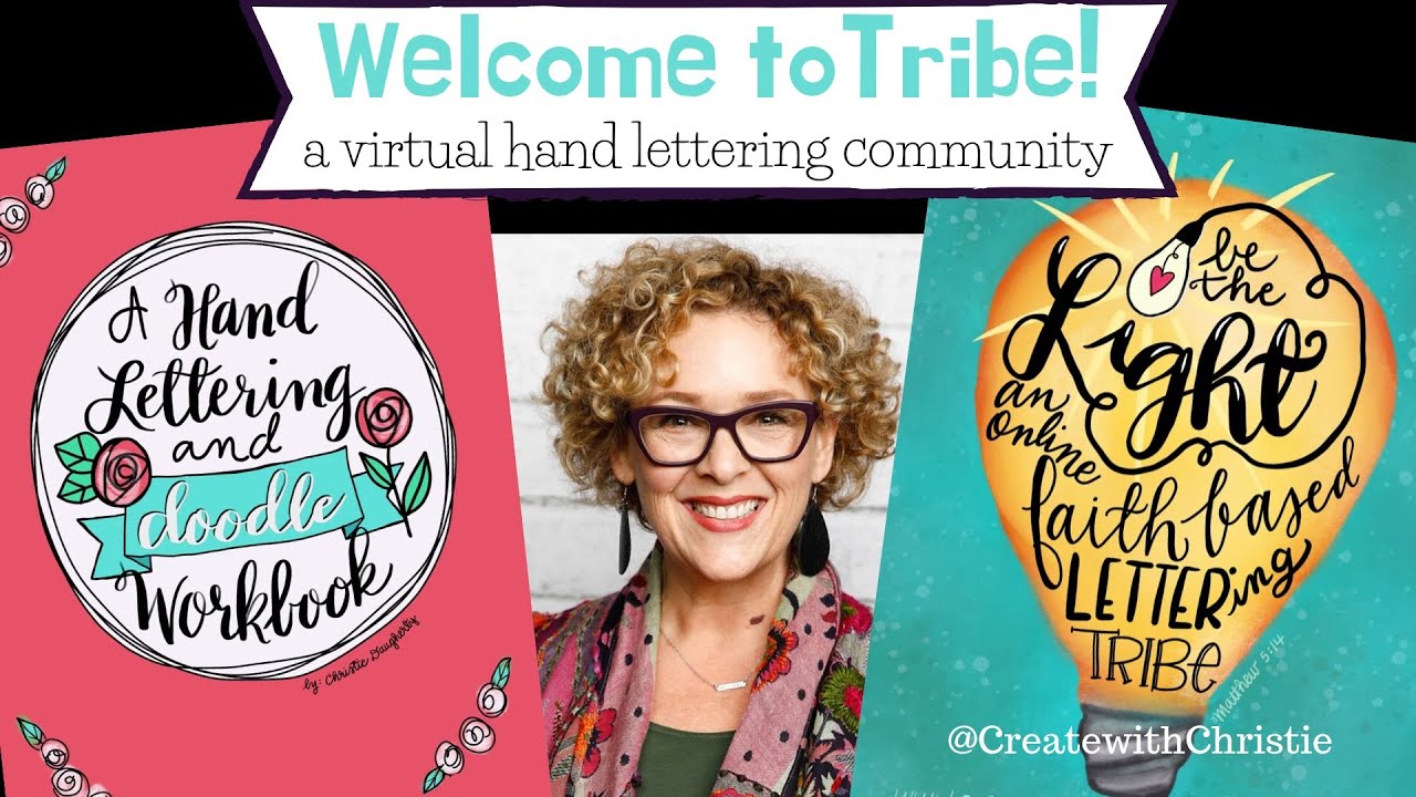 Join my hand lettering community! - YouTube