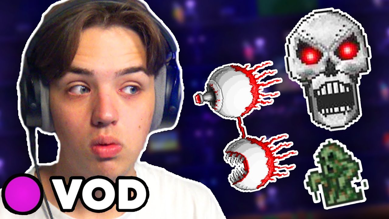 Two Bosses & Solar Eclipses (Terraria) | VOD - YouTube