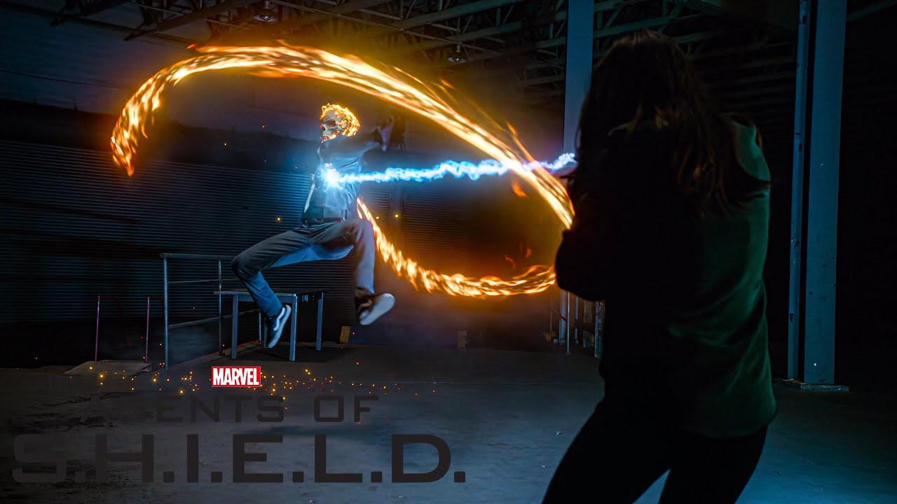 Marvel's Agents Of S.H.I.E.L.D: World's End | Ghost Rider vs the LMD's ...