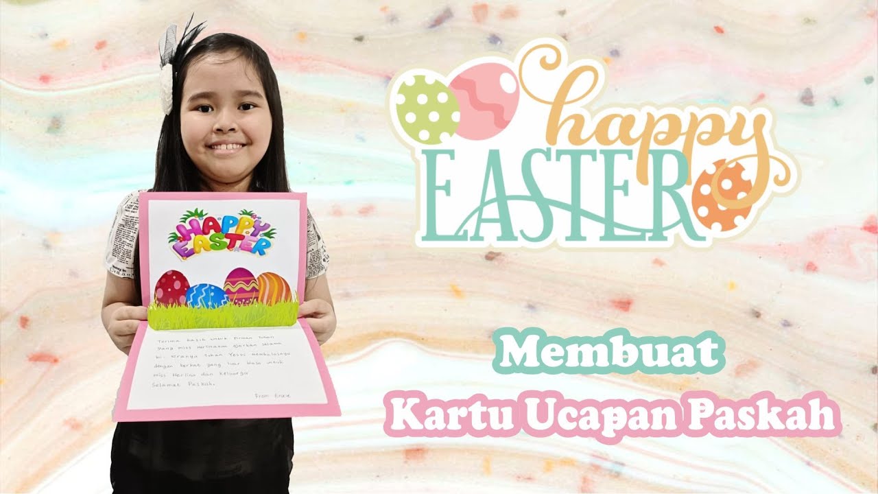 DIY Ide Membuat Kartu Paskah - YouTube