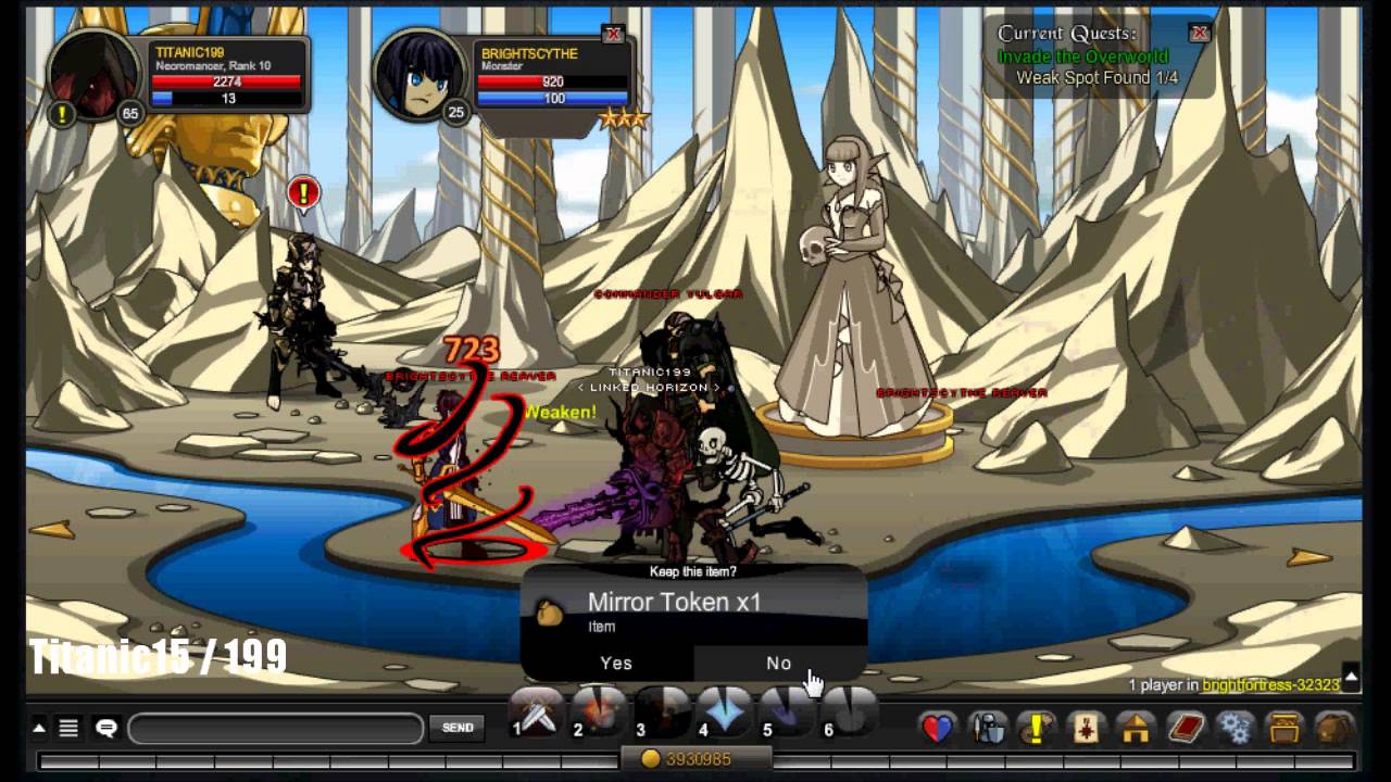 AQ Worlds "Invade the Overlord" (Quest) - YouTube