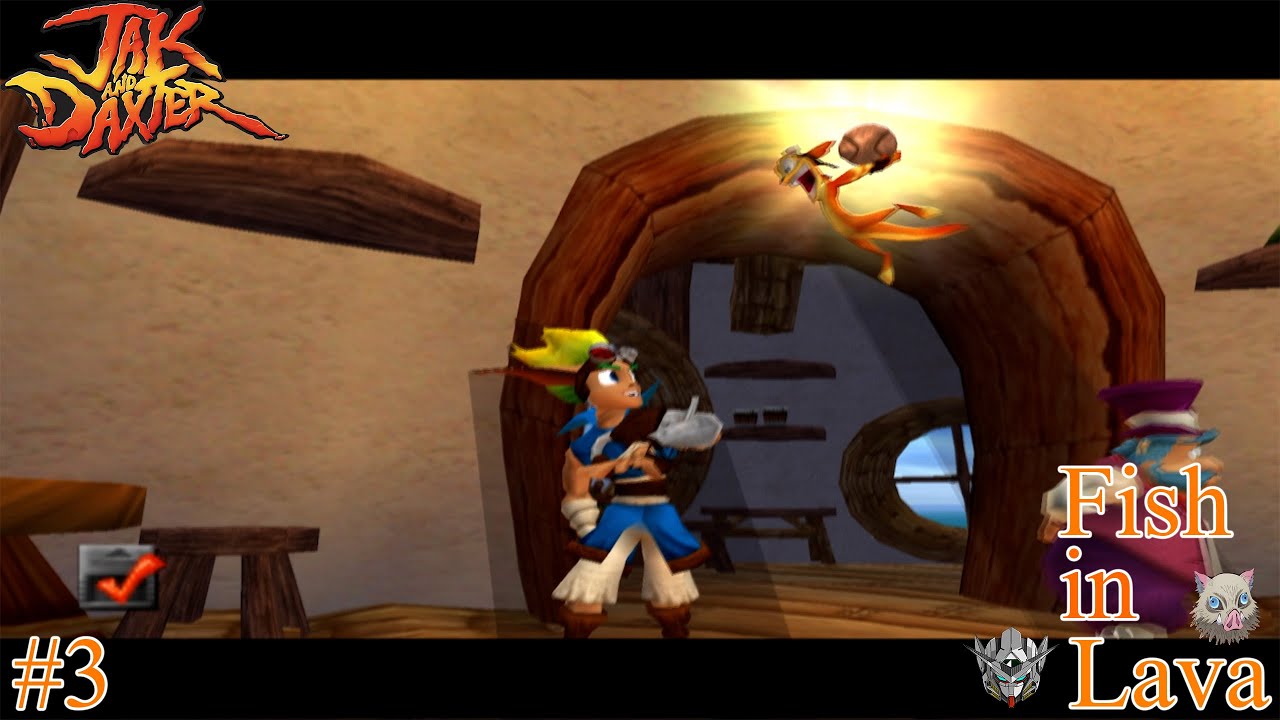 Jak & Daxter - Fish in Lava - YouTube