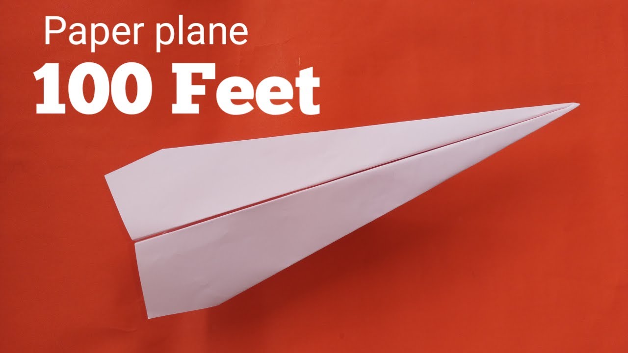 Amazingly Easy Way to Fold a Paper Airplane - Fly Very Well and Far ...